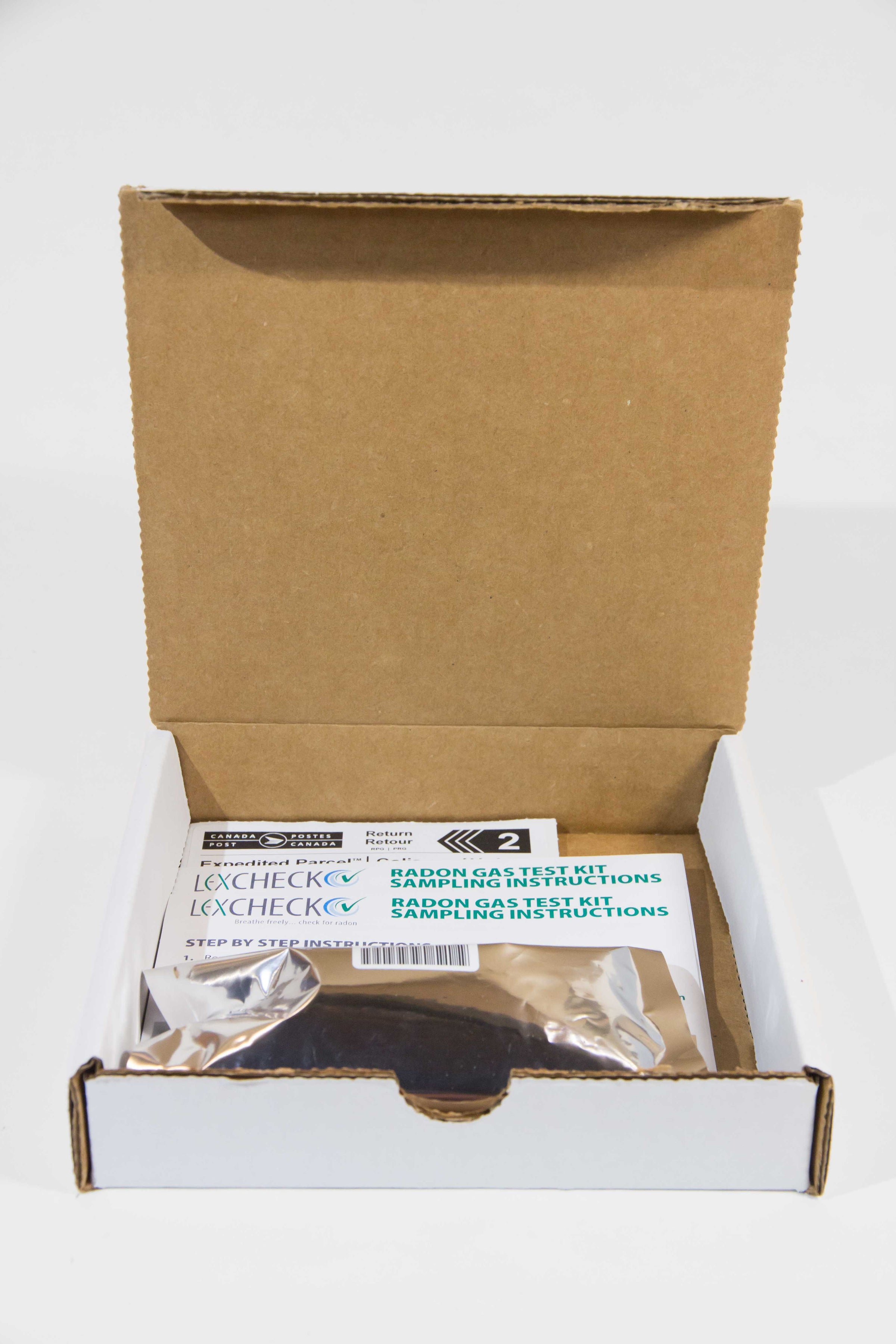 e perm radon test kit